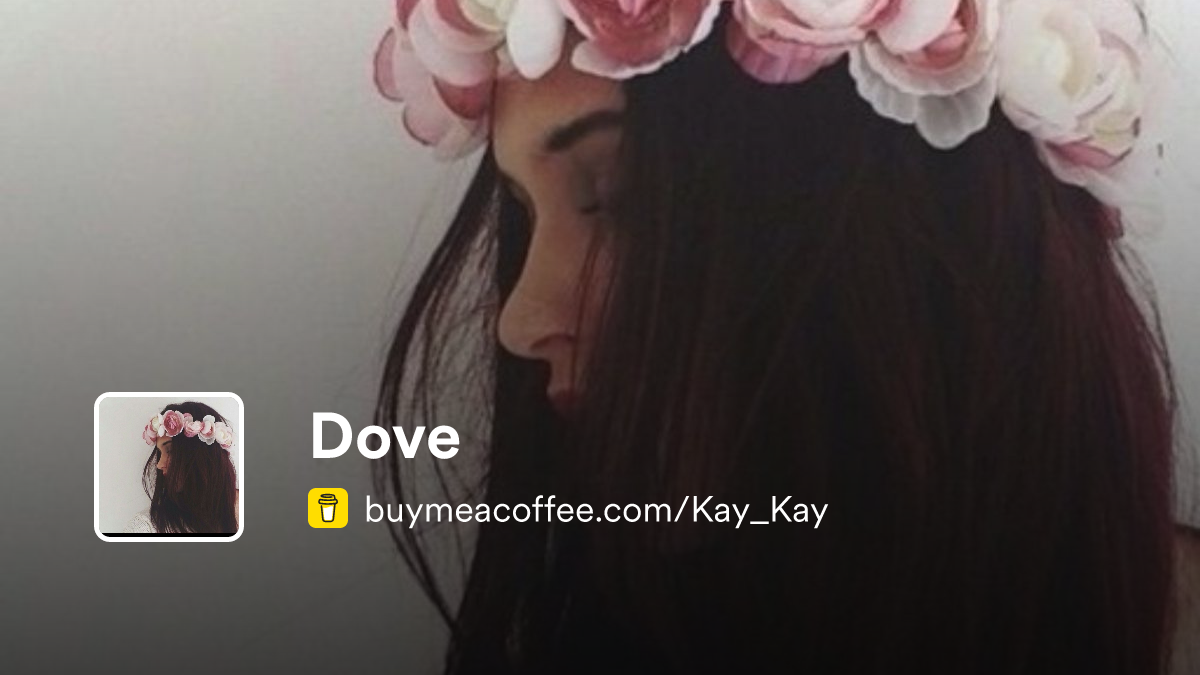 Dove is Stories - Buymeacoffee