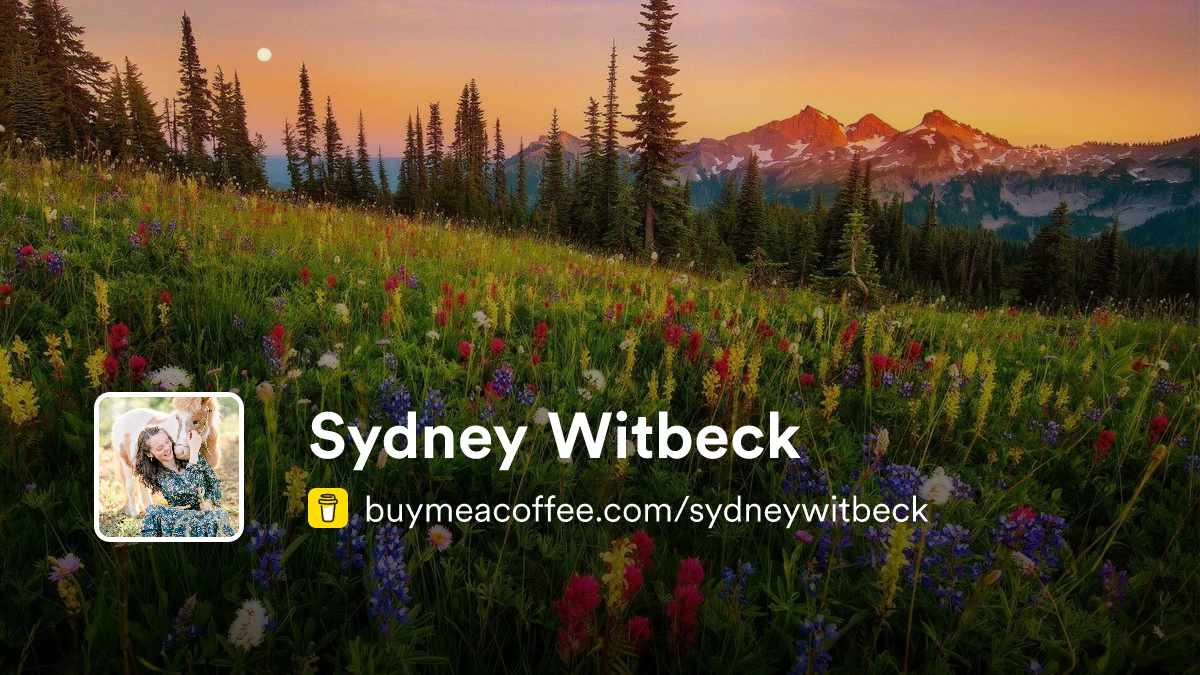 Sydney Witbeck is weaving hope and adventure one story at a time ...