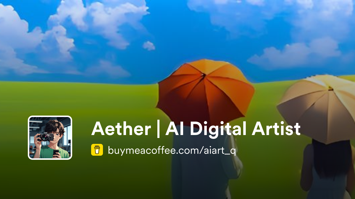 Aether | AI Digital Artist is 📷 AI-Generated Art | Digital Magic - Buymeacoffee