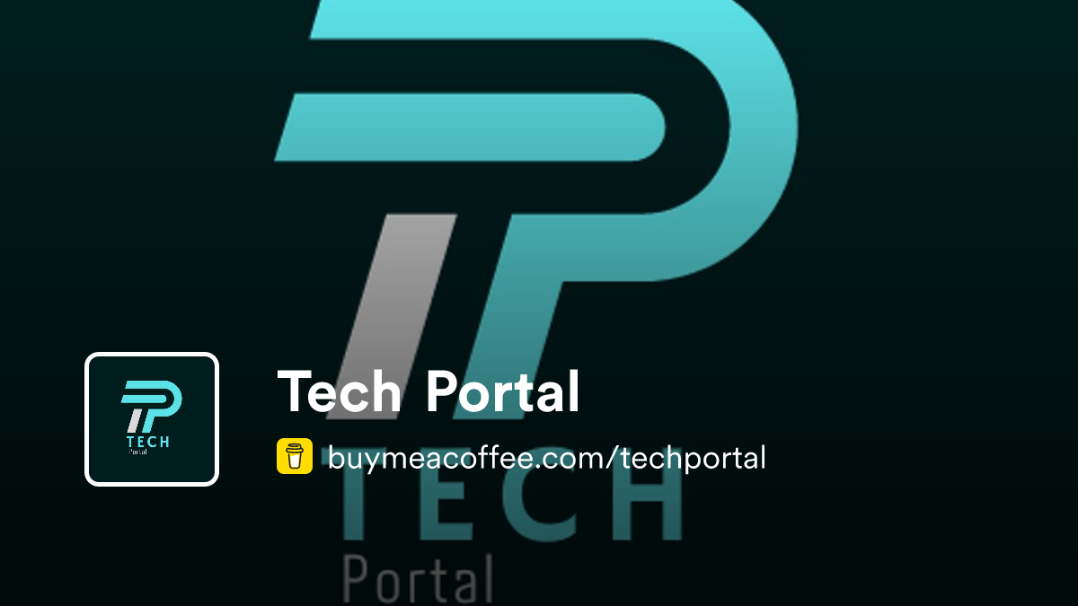 Tech Portal - Buymeacoffee