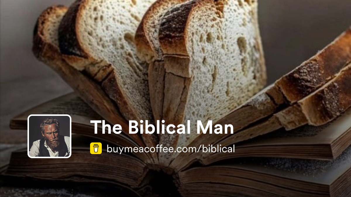 The Biblical Man is Biblical Content - Buymeacoffee