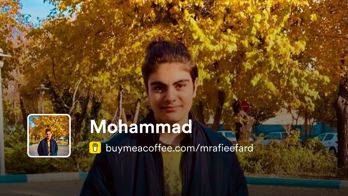 Mohammad - Buymeacoffee