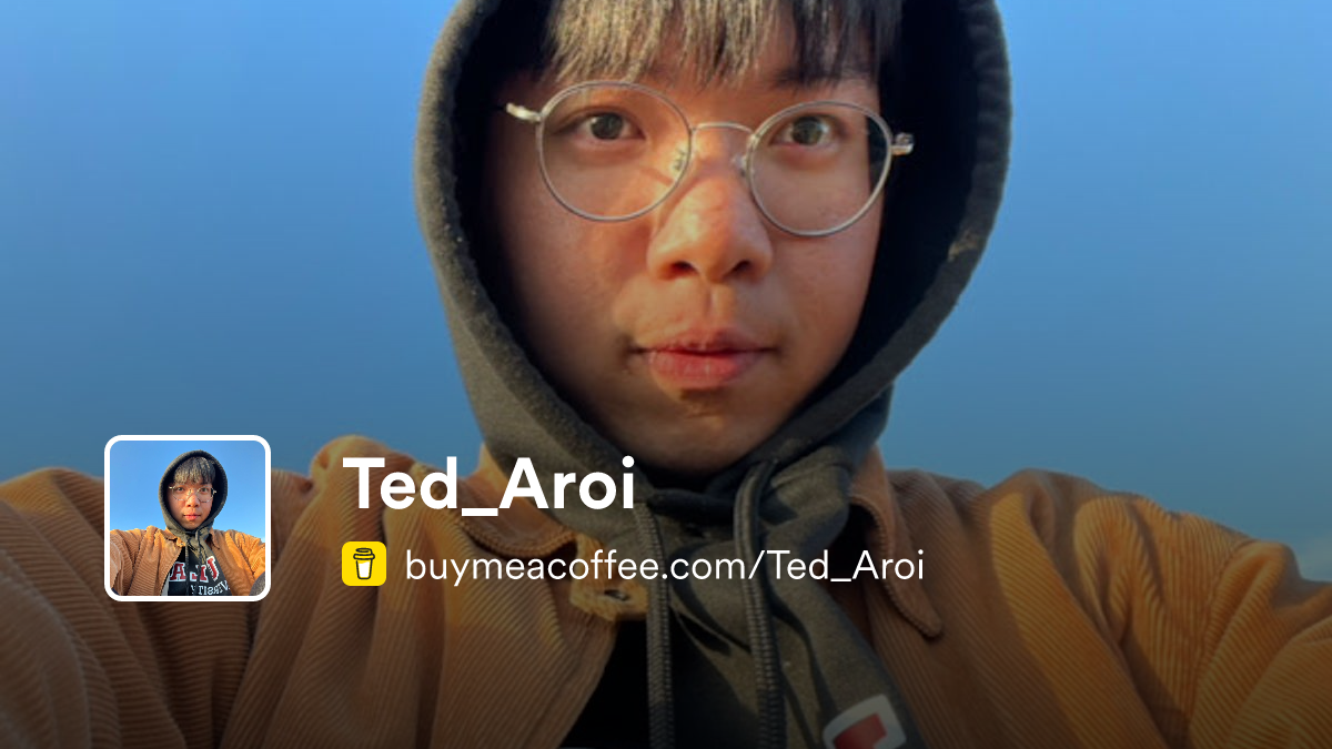 Ted_Aroi - Buymeacoffee