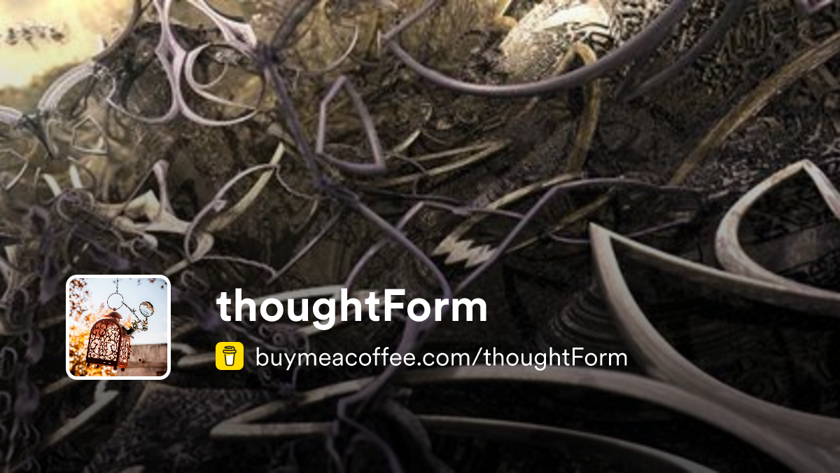 thoughtForm - Buymeacoffee