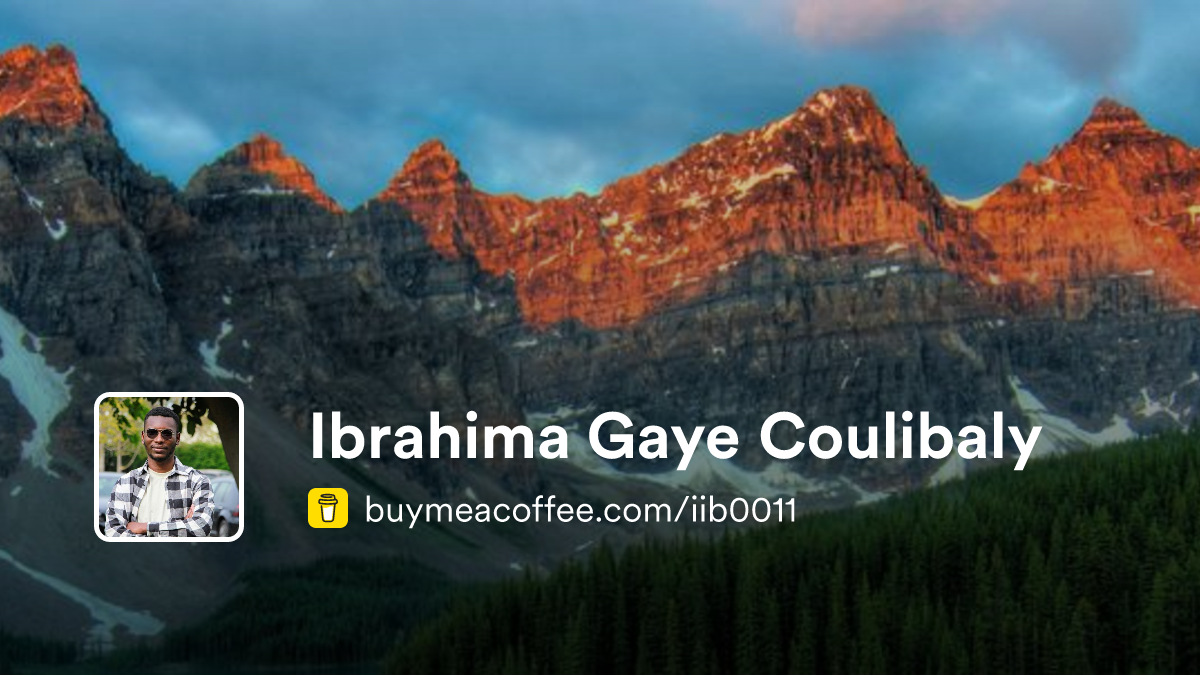 Ibrahima Gaye Coulibaly - Buymeacoffee