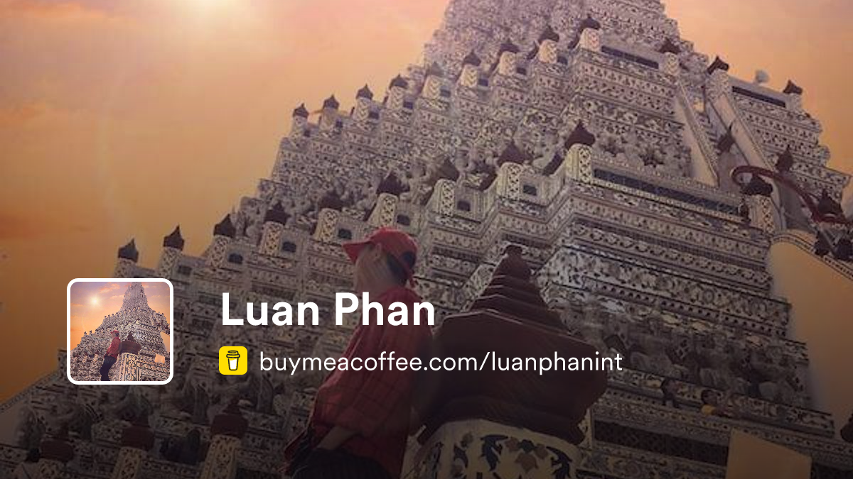 Luan Phan - Buymeacoffee