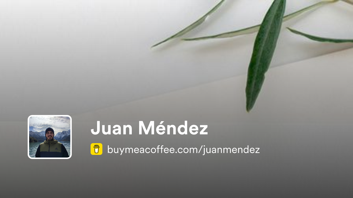 Juan Méndez is Posting new blog post about technology, projects, and more. - Buymeacoffee