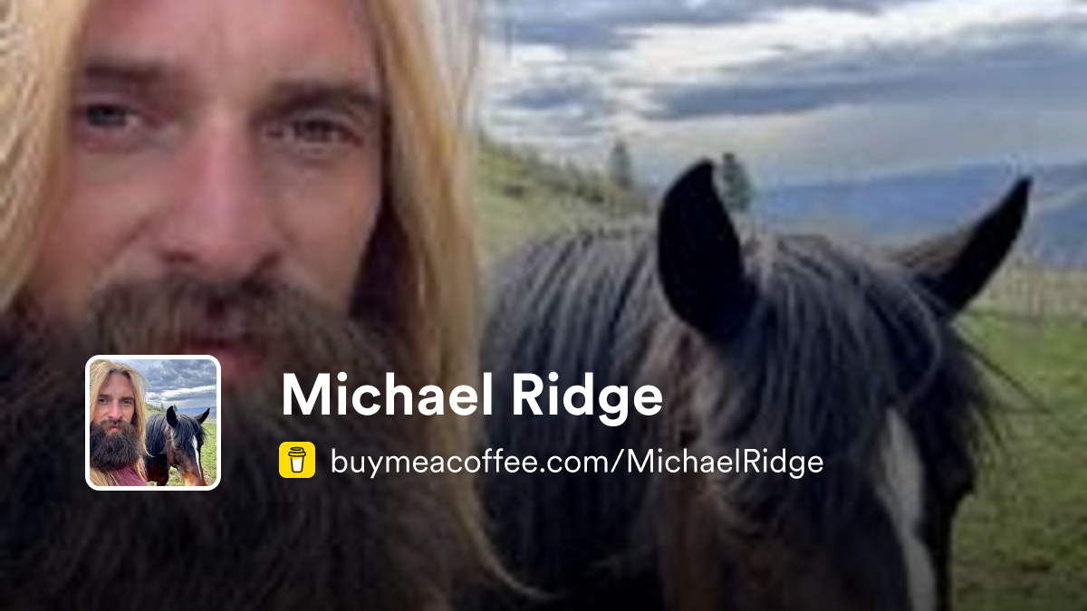 Michael Ridge - Buymeacoffee
