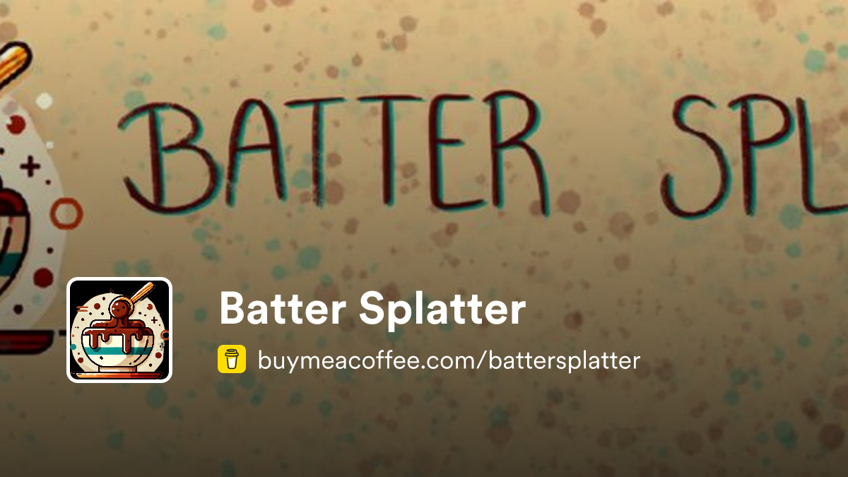 Batter Splatter - Buymeacoffee