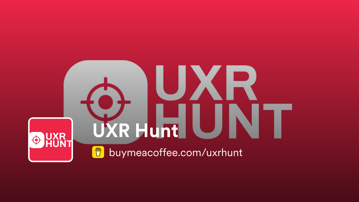 UXR Hunt - Buymeacoffee