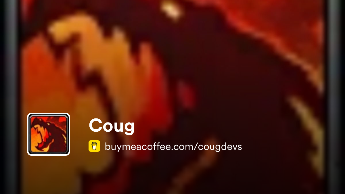 Coug - Buymeacoffee