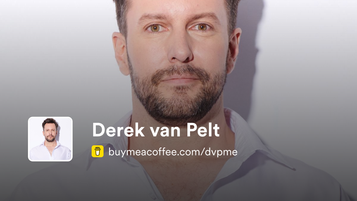 Derek van Pelt - Buymeacoffee