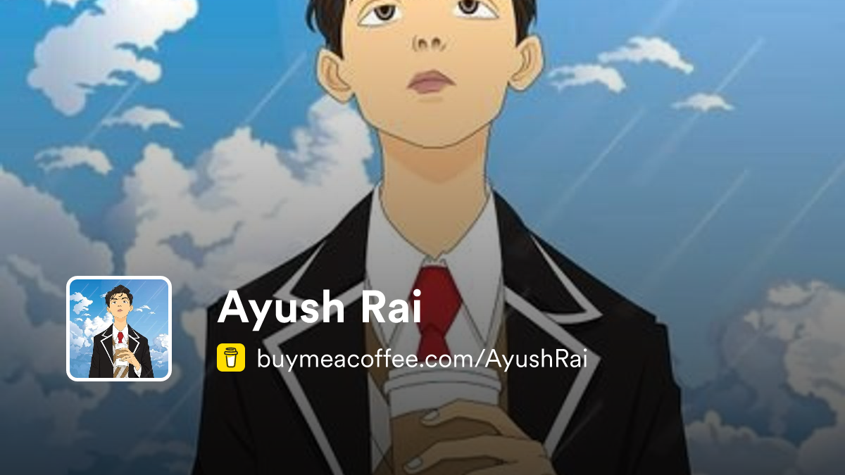 Ayush Rai - Buymeacoffee