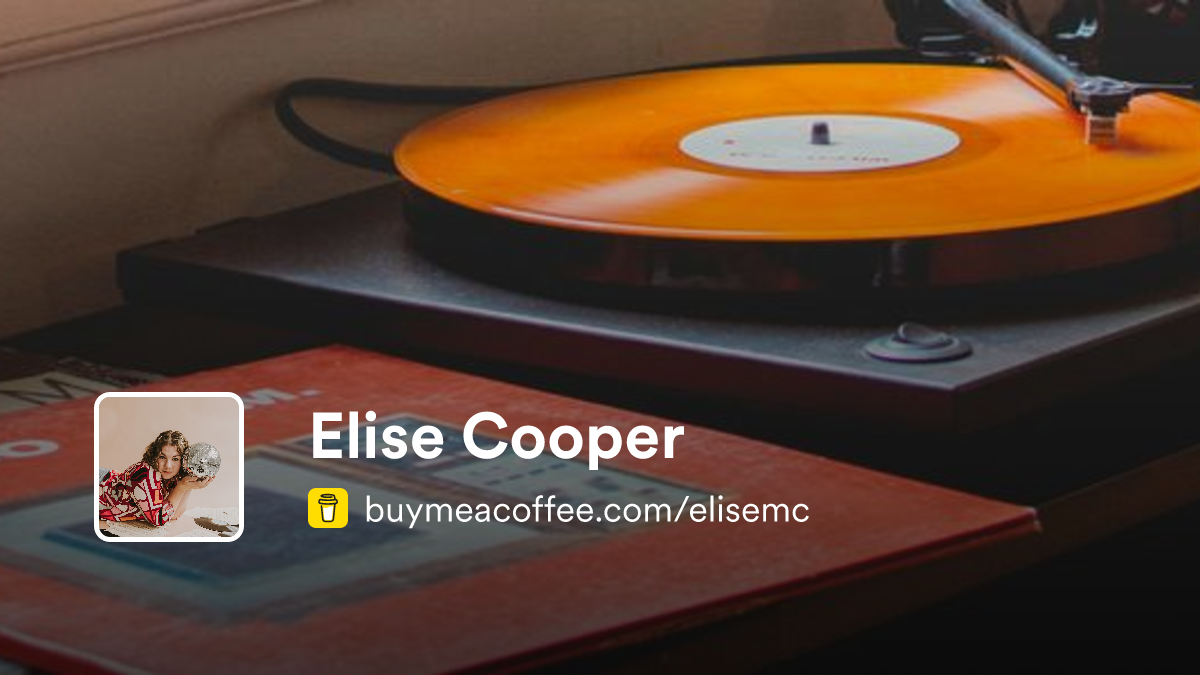 Elise Cooper - Buymeacoffee