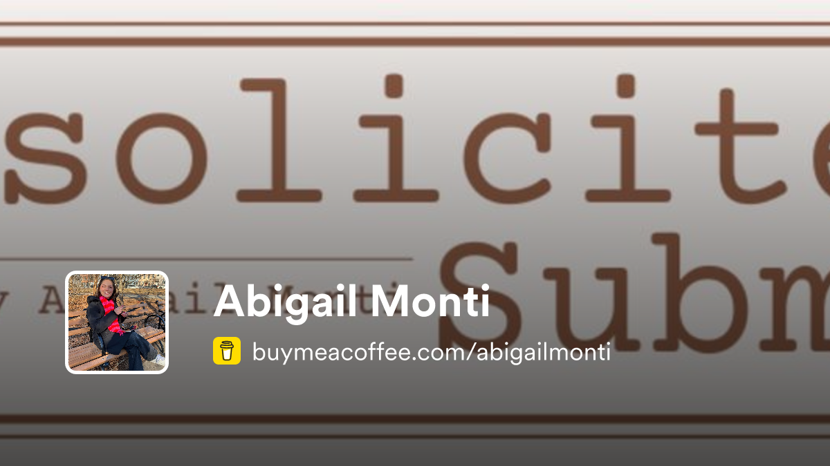 Abigail Monti - Buymeacoffee