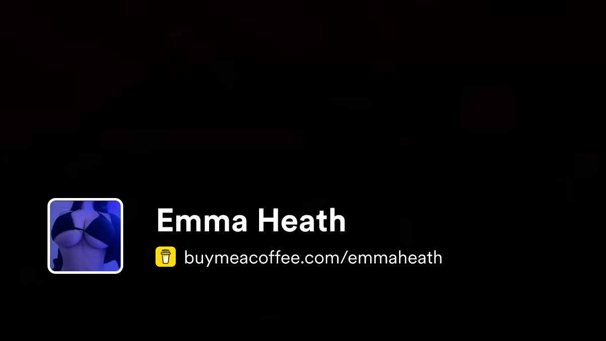Emma Heath - Buymeacoffee