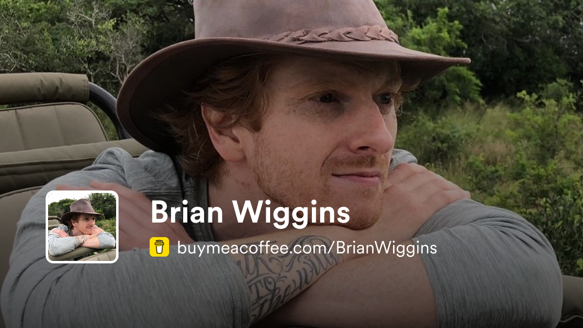 Brian Wiggins - Buymeacoffee