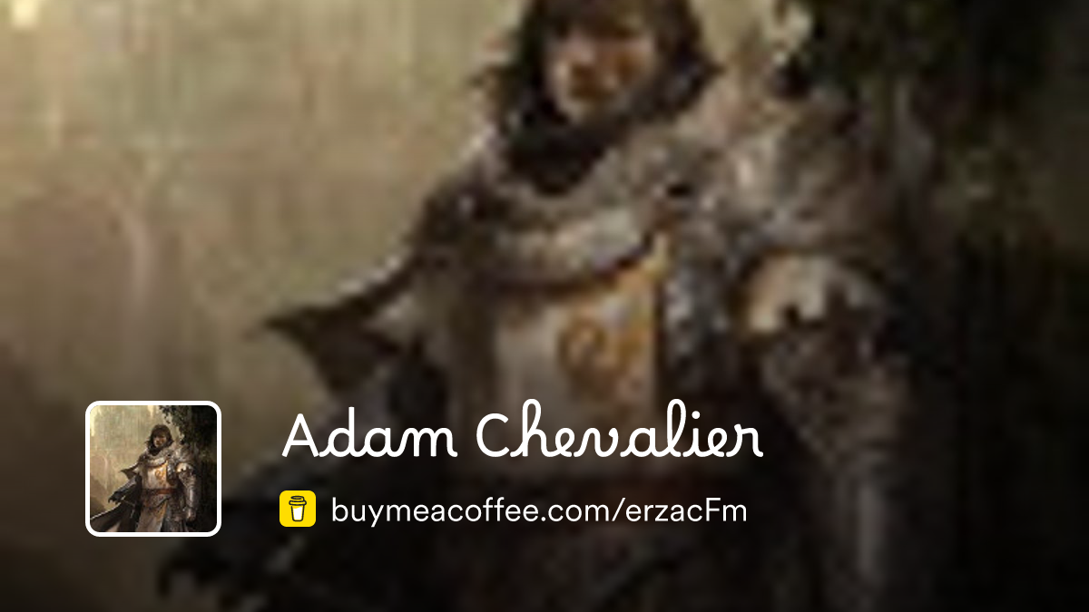 Adam Chevalier - Buymeacoffee