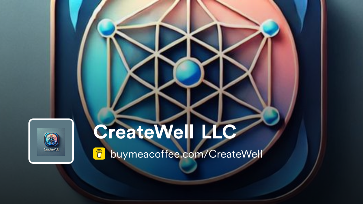 CreateWell LLC is Designed to empower everyday people with personalized self-care. - Buymeacoffee