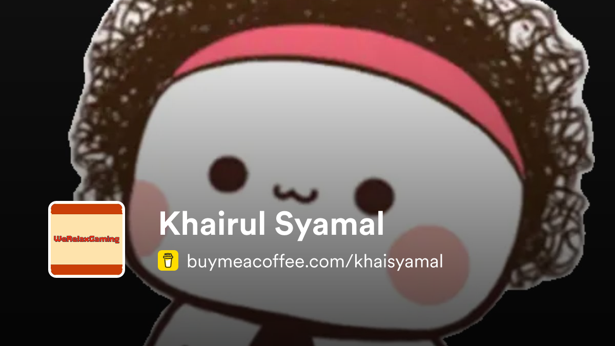 Membership | Khairul Syamal - Buymeacoffee