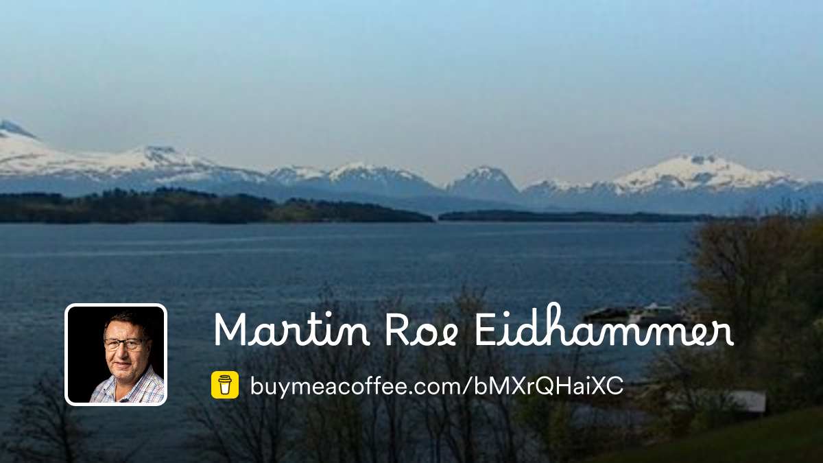 Martin Roe Eidhammer is the Norwegian genealogist - Buymeacoffee