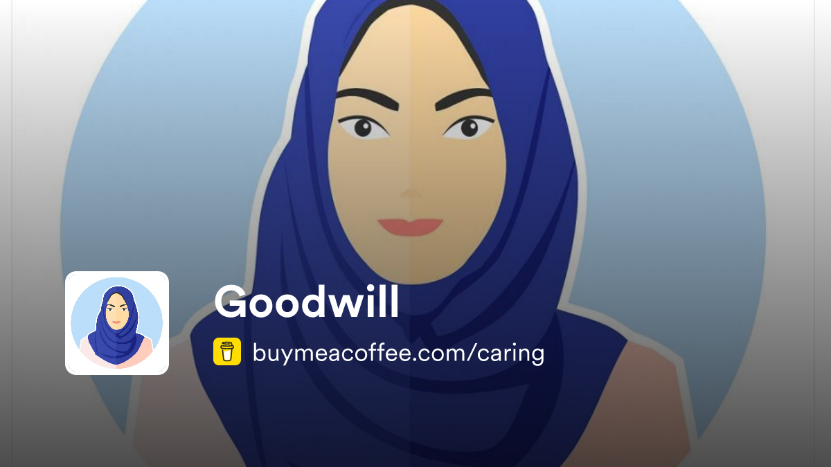 Goodwill - Buymeacoffee