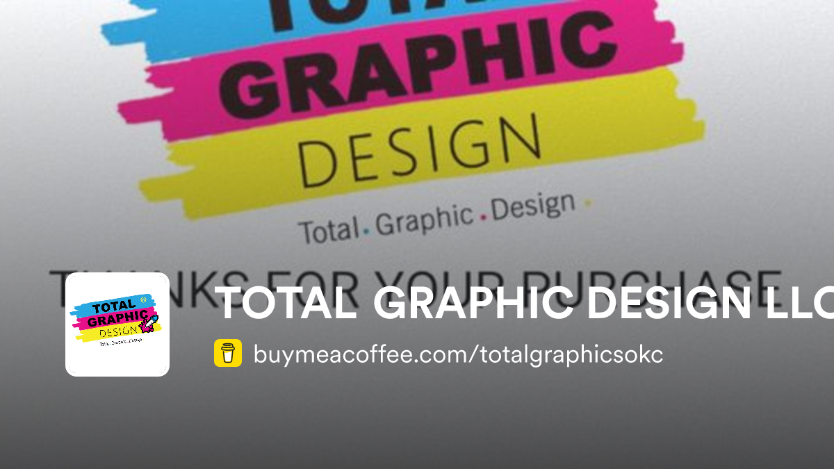 TOTAL GRAPHIC DESIGN LLC - Buymeacoffee