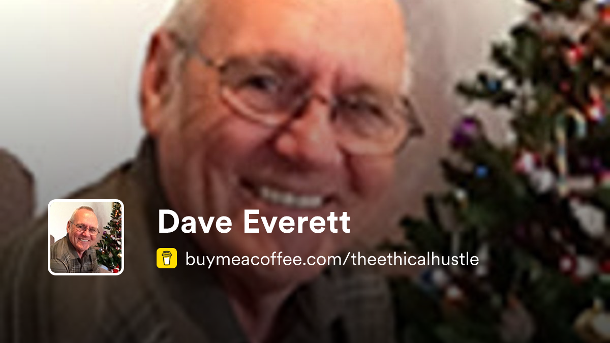 Dave Everett - Buymeacoffee