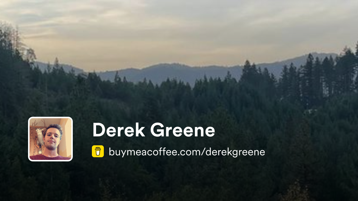 Derek Greene - Buymeacoffee