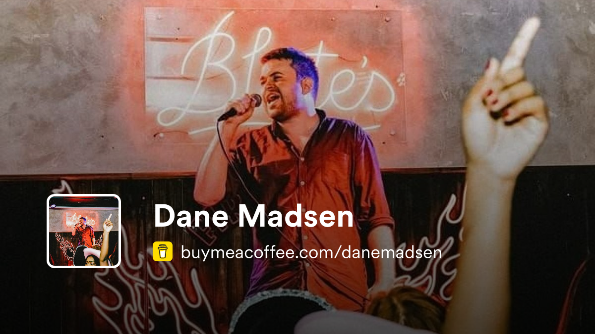 Dane Madsen - Buymeacoffee