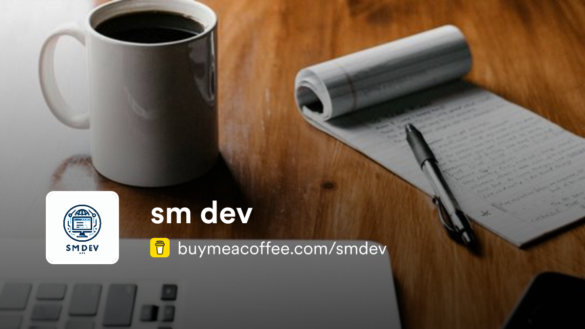 sm dev - Buymeacoffee