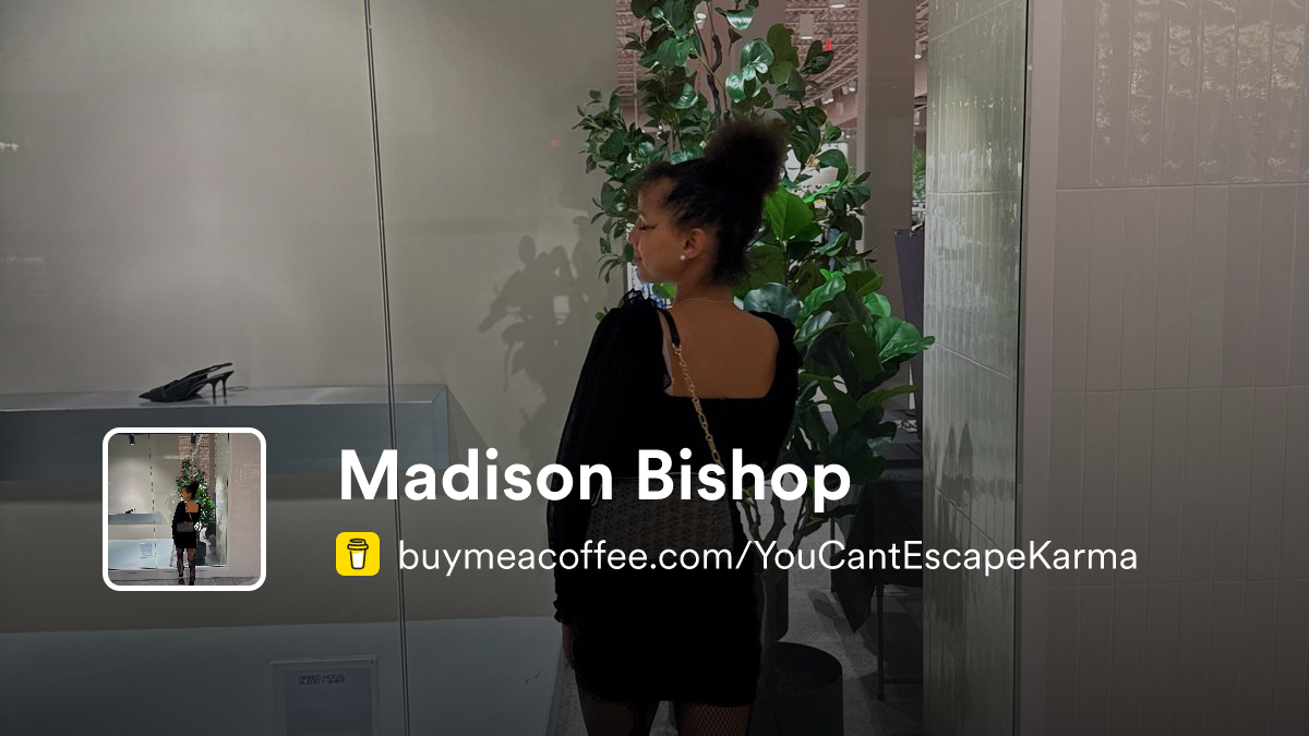 Madison Bishop - Buymeacoffee