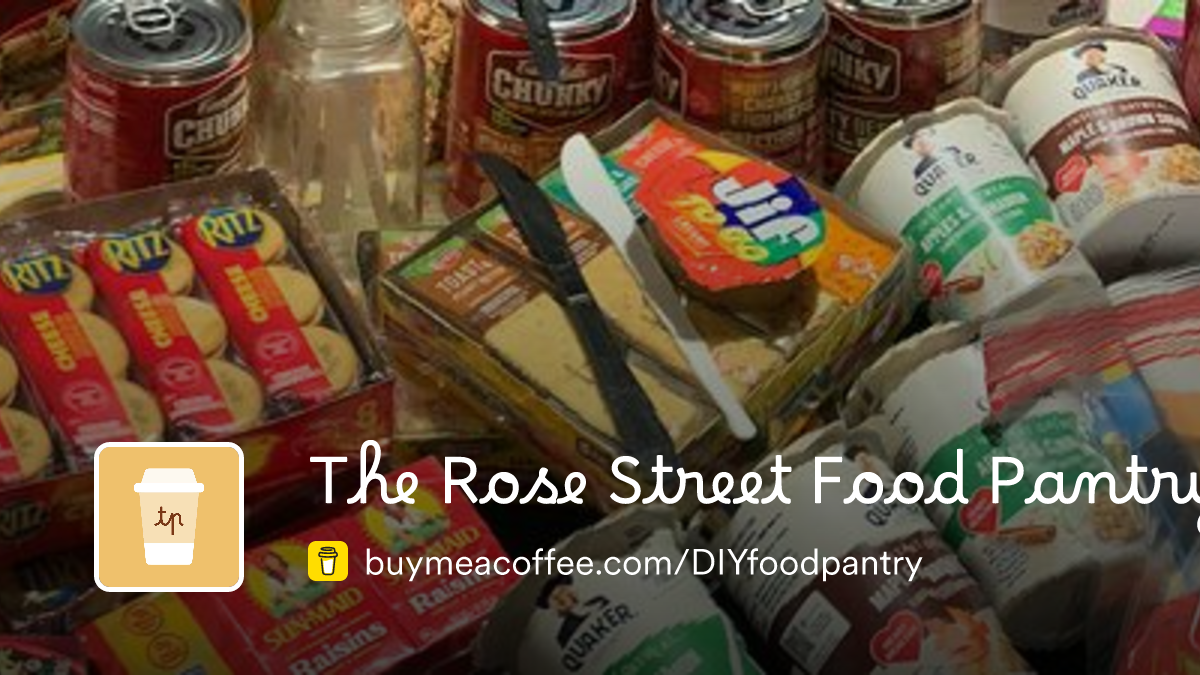 Membership | The Rose Street Food Pantry - Buymeacoffee