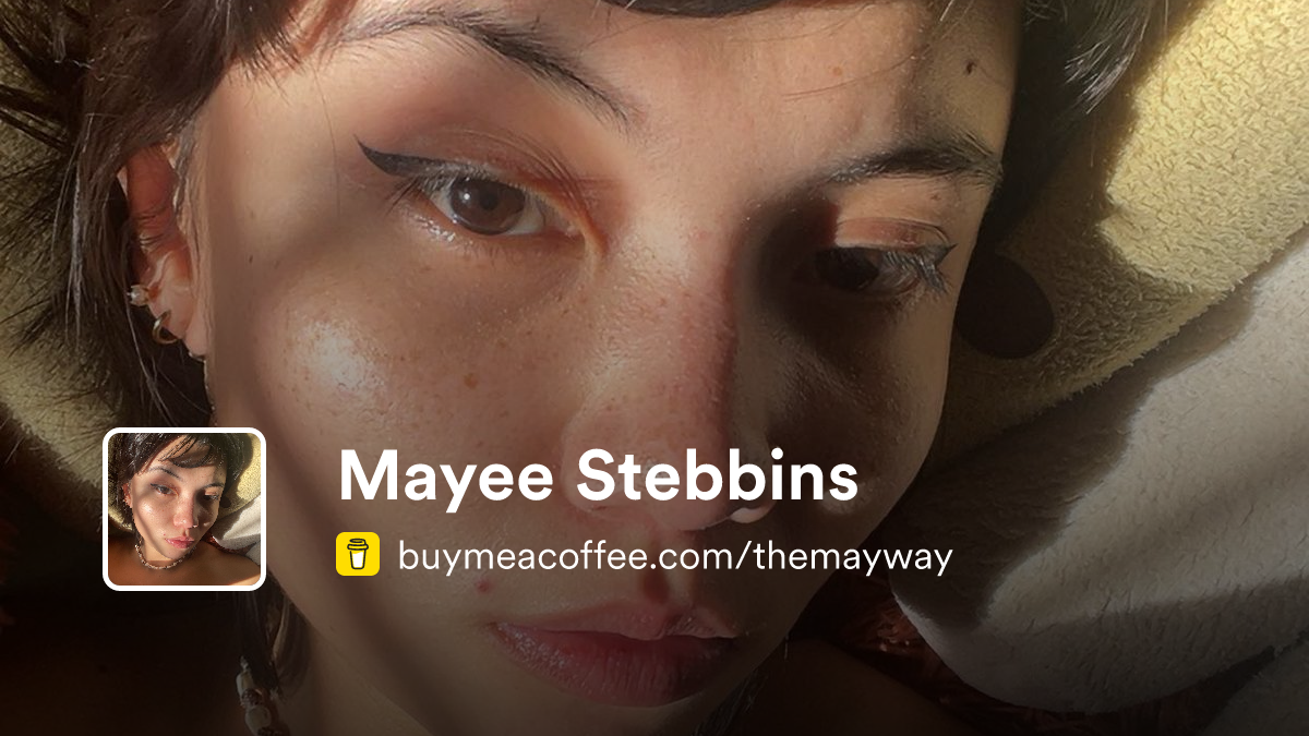 Mayee Stebbins - Buymeacoffee