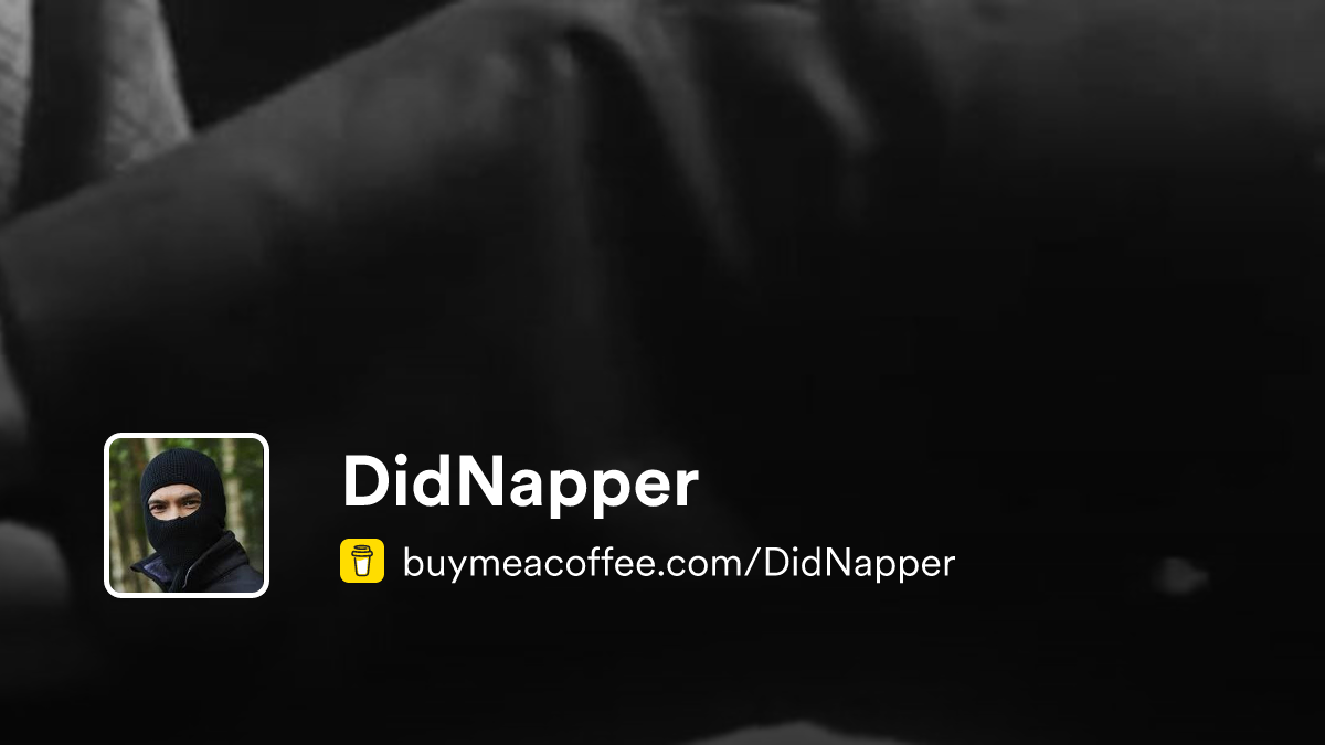 DidNapper - Buymeacoffee
