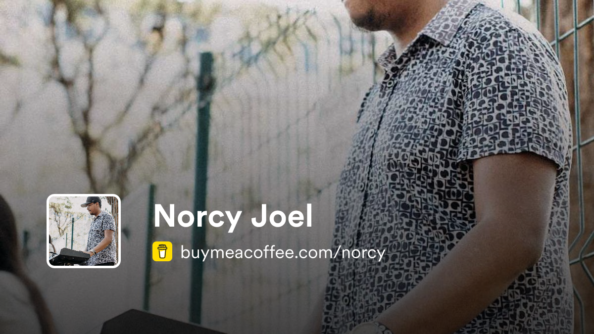 Norcy Joel is Creating music, piano covers - Buymeacoffee