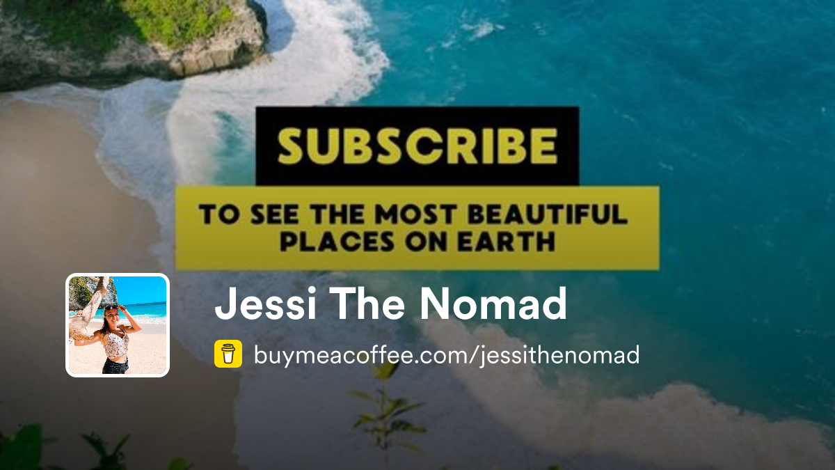 Jessi The Nomad - Buymeacoffee
