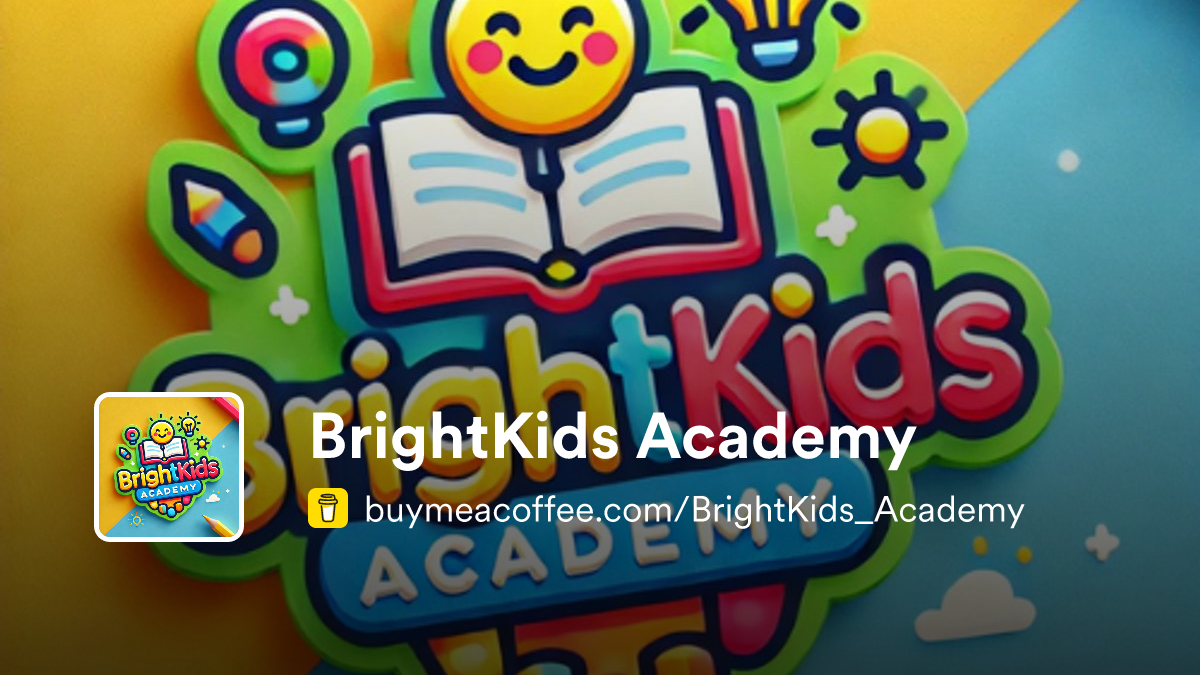 BrightKids Academy - Buymeacoffee