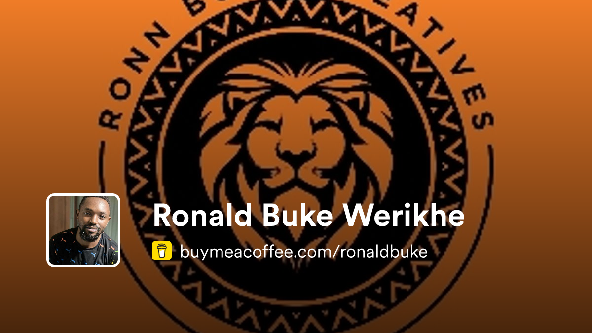 Ronald Buke Werikhe - Buymeacoffee