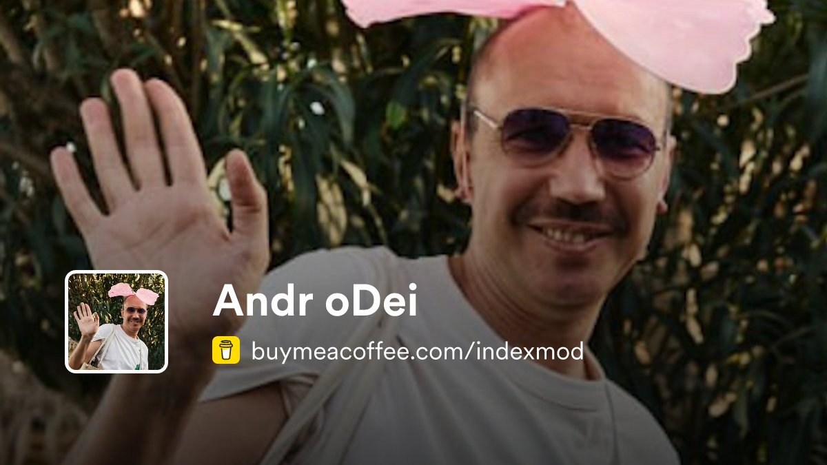 Andr oDei - Buymeacoffee