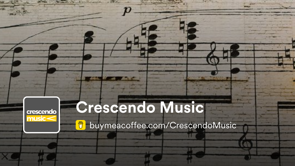 Crescendo Music - Buymeacoffee