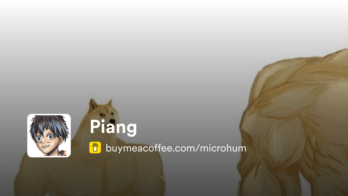 Piang is making some music cover - Buymeacoffee
