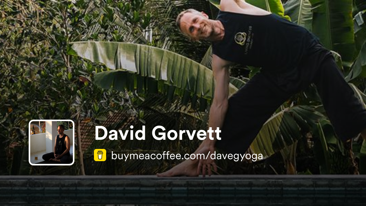 David Gorvett - Buymeacoffee