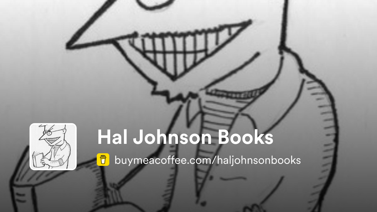 Hal Johnson Books - Buymeacoffee