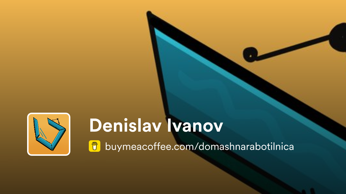 Denislav Ivanov - Buymeacoffee