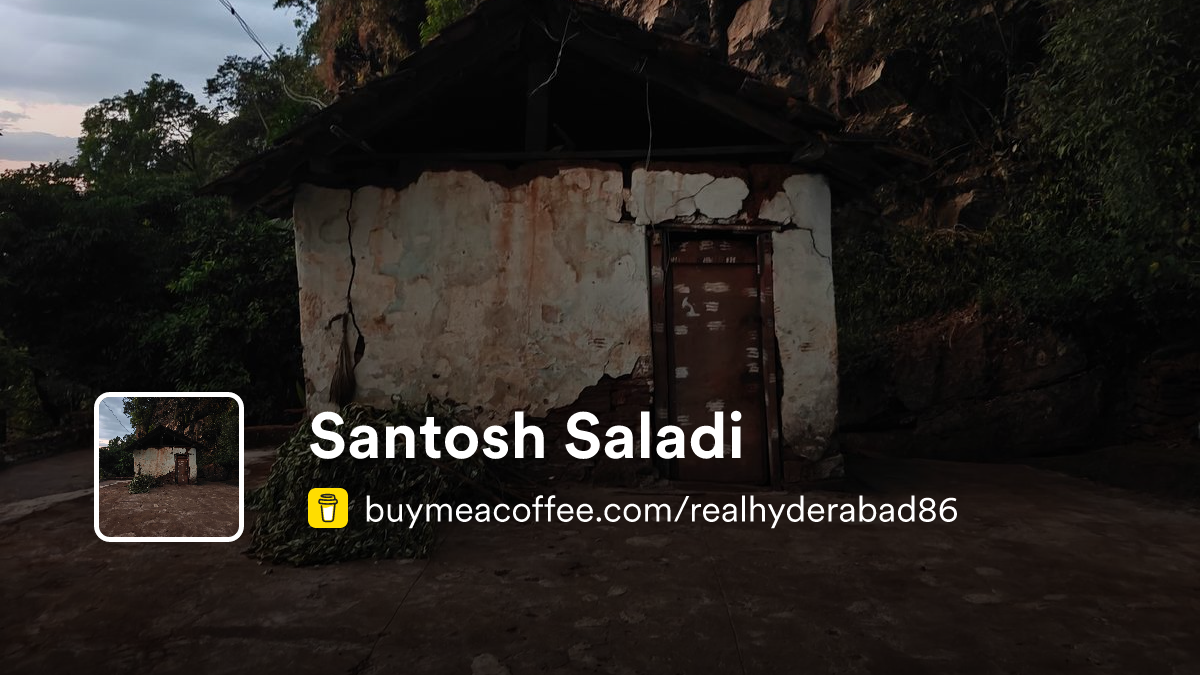 Santosh Saladi - Buymeacoffee