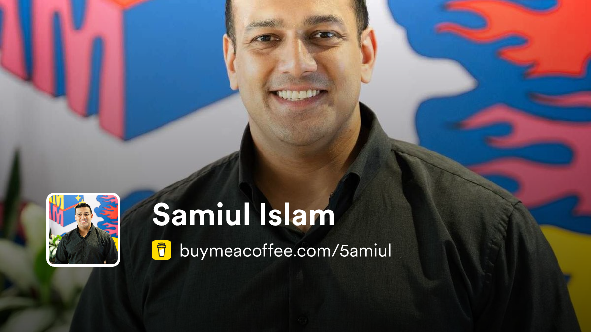 Samiul Islam - Buymeacoffee