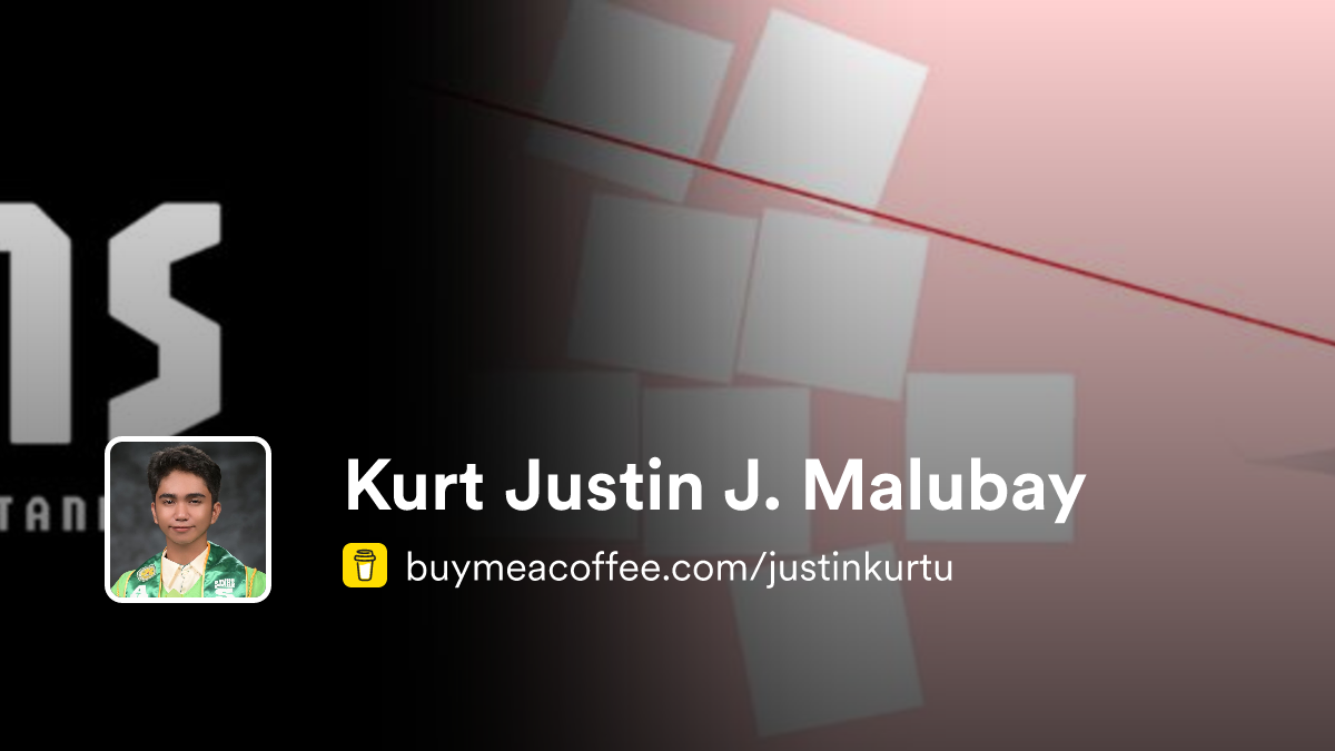 Kurt Justin J. Malubay is Developing a game called "TLGMS" - Buymeacoffee
