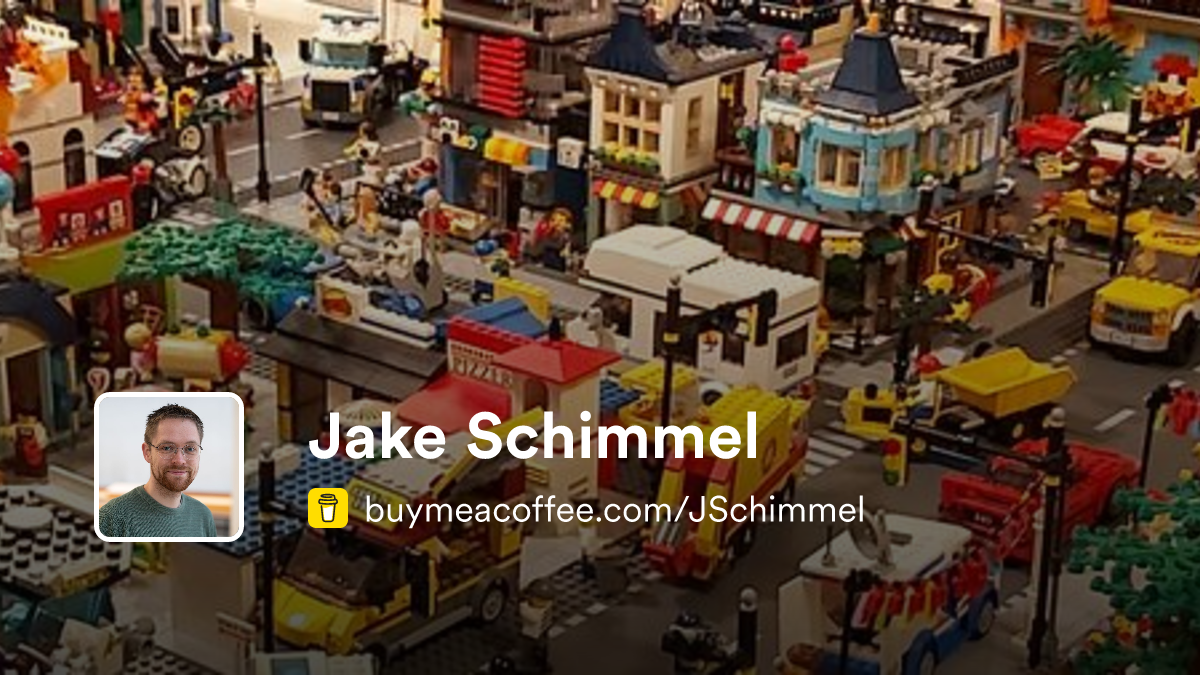 Jake Schimmel is Lego alternative builds - Buymeacoffee