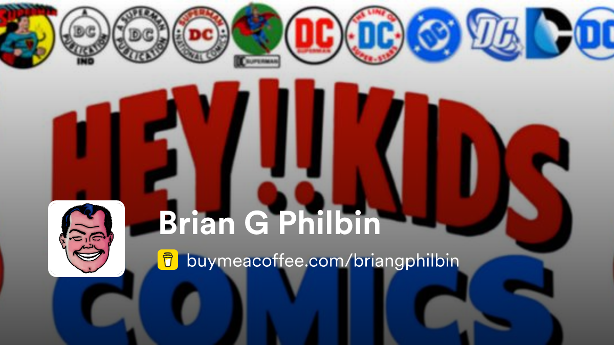 Brian G Philbin - Buymeacoffee
